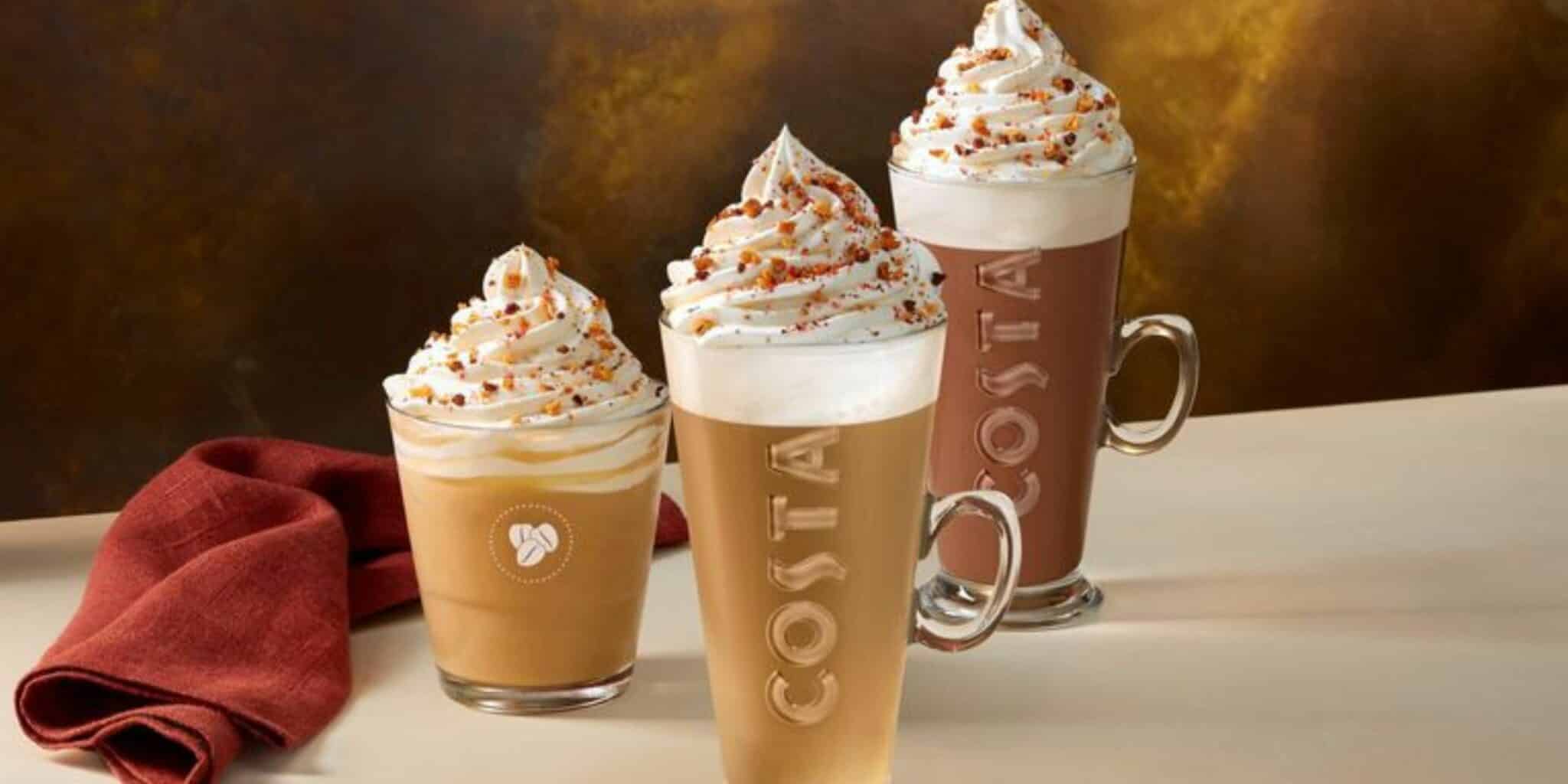 NEW AUTUMN MENU AT COSTA COFFEE Gulliver s Retail Park