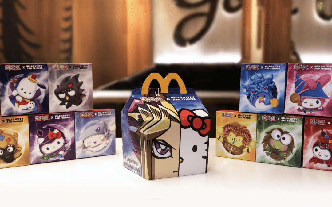 YU-GI-OH X HELLO KITTY ARRIVE AT MCDONLADS - Gulliver's Retail Park