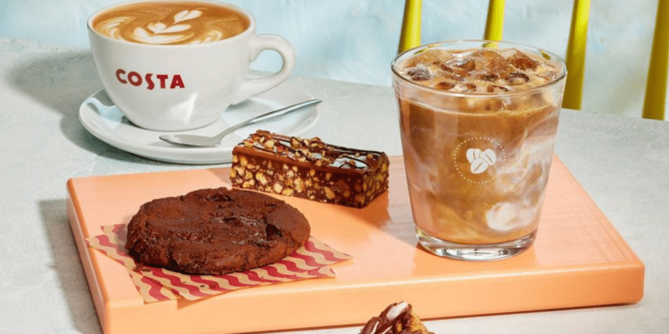 COSTA COFFEE NEW SEASON MENU ADDITIONS - Gulliver's Retail Park